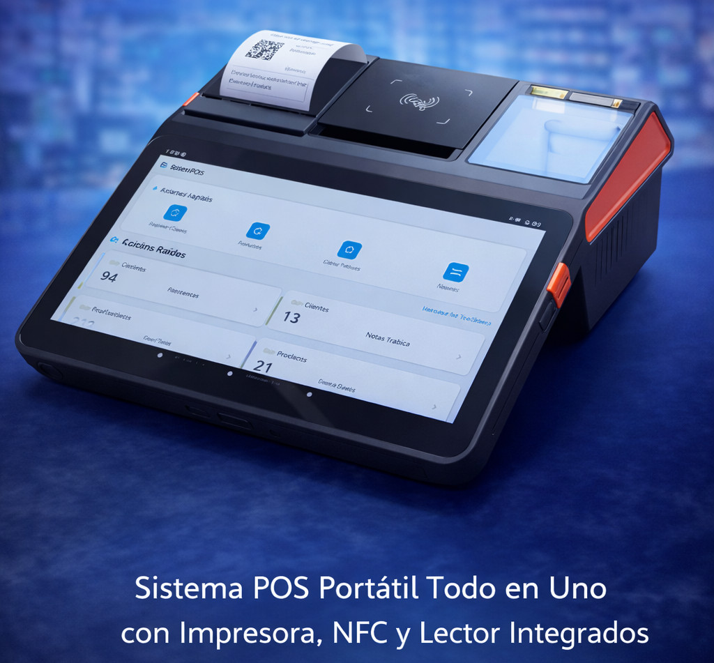 Tablet Punto de Venta Android ALPHA I – POS Portátil Todo en Uno ...